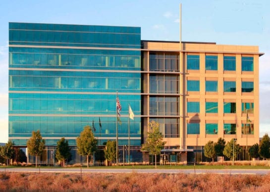 Headquarters building on Frontier Airlines' flight path - Colorado Real ...