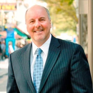 Bullish Scharf speaking at CREJ conference